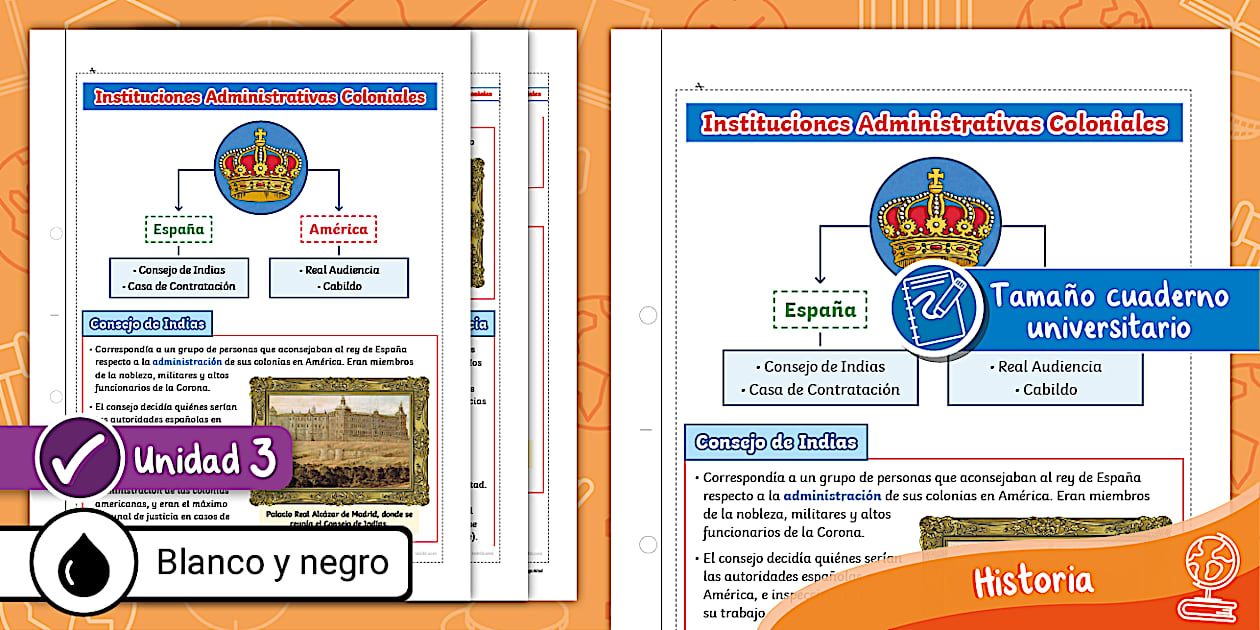 Actividad: Instituciones Coloniales - Twinkl Colombia