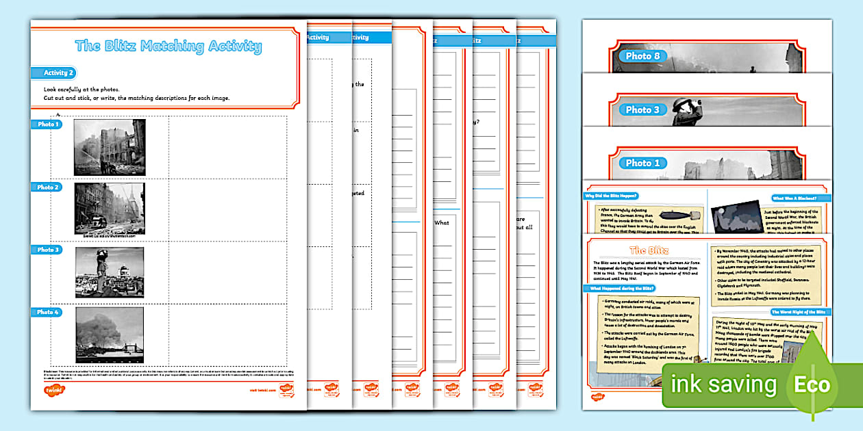 The Blitz Fact File and Discovering the Past Through Primary Sources of
