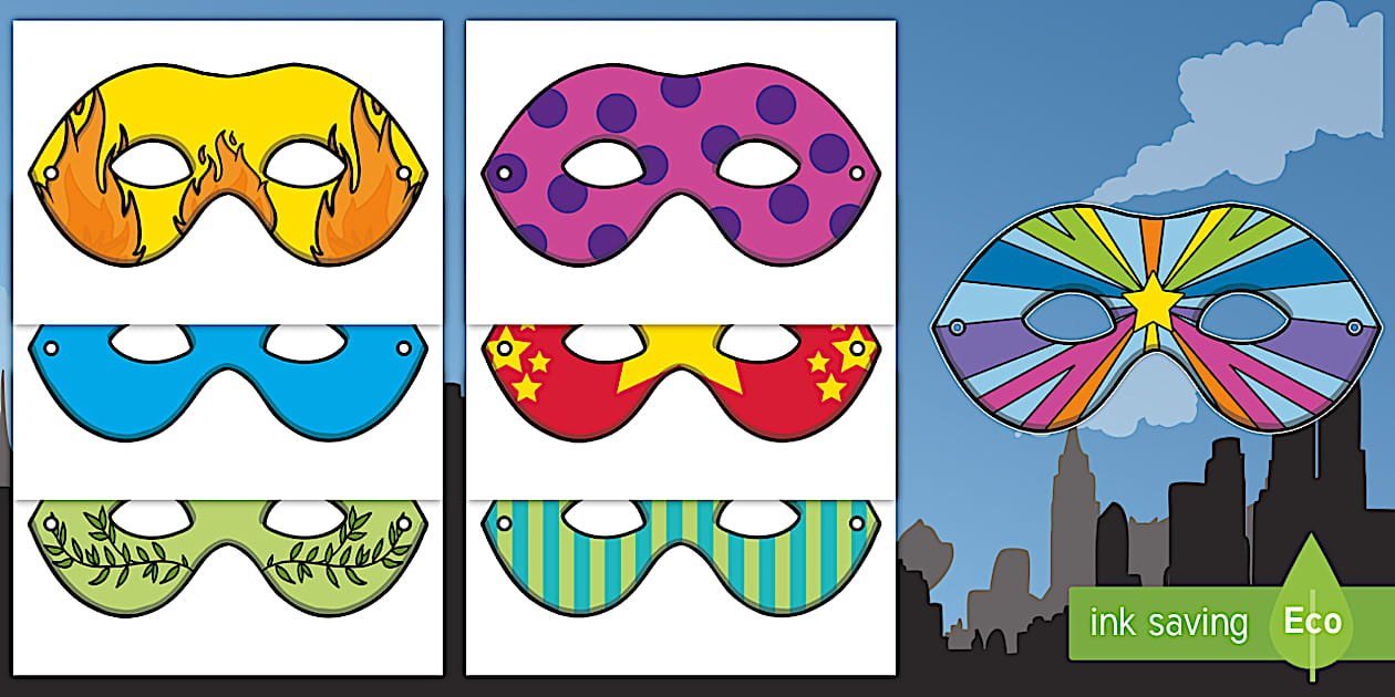 Role-Play Masks (teacher made) - Twinkl