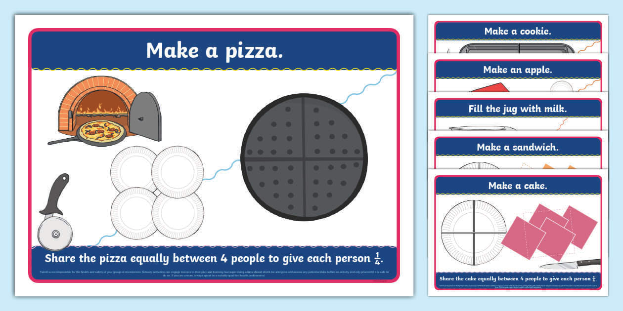 Quarter It! Creative Mats (teacher made) - Twinkl