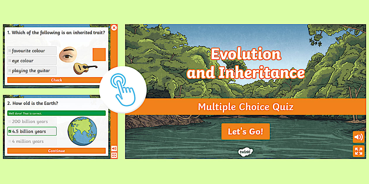Interactive Evolution and Inheritance KS2 Quiz | Twinkl Go!