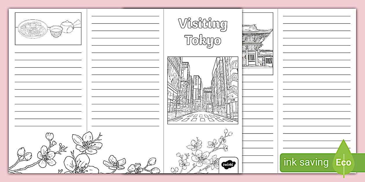 Tokyo Travel Leaflet (teacher made) - Twinkl
