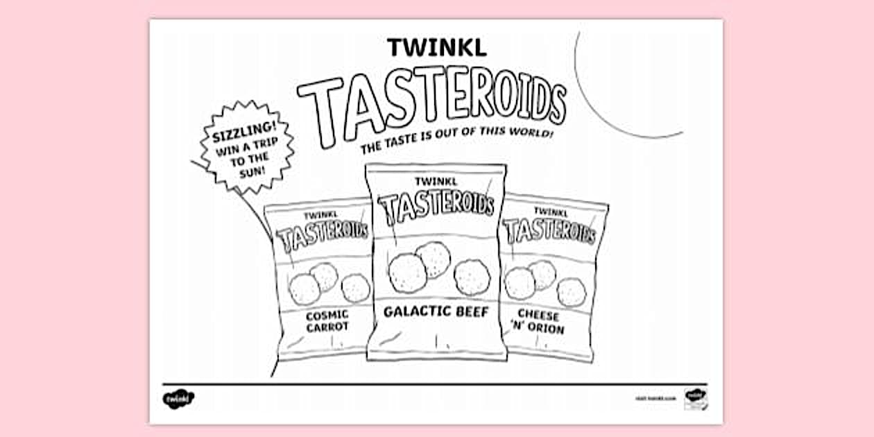 Crisp Advert Colouring | Colouring Sheets (teacher made)