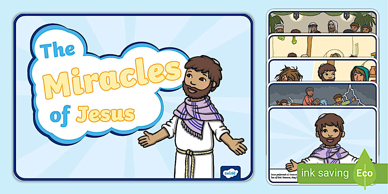 Bible Stories Miracles of Jesus | Christianity | R.E. | KS1