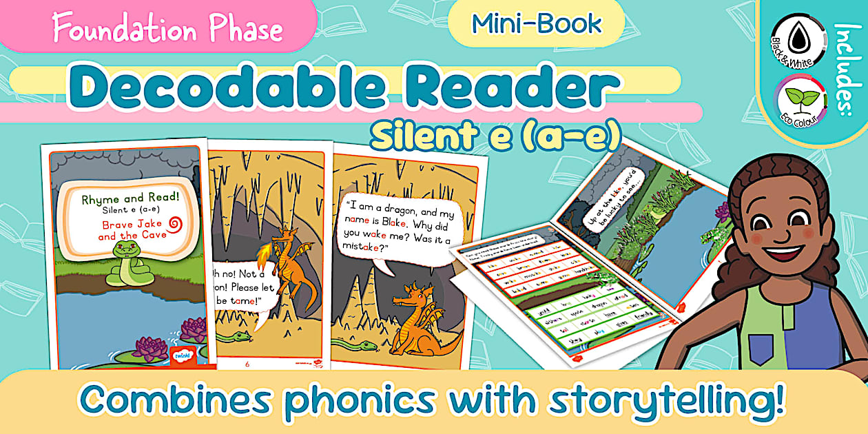 Rhyme and Read Mini Book - Brave Jake in the Cave