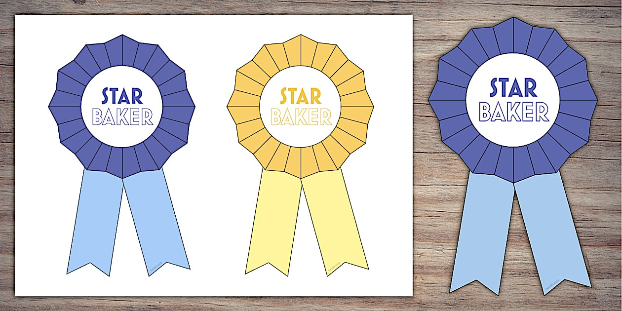 Star Baker Badges | Twinkl Party (teacher made) - Twinkl