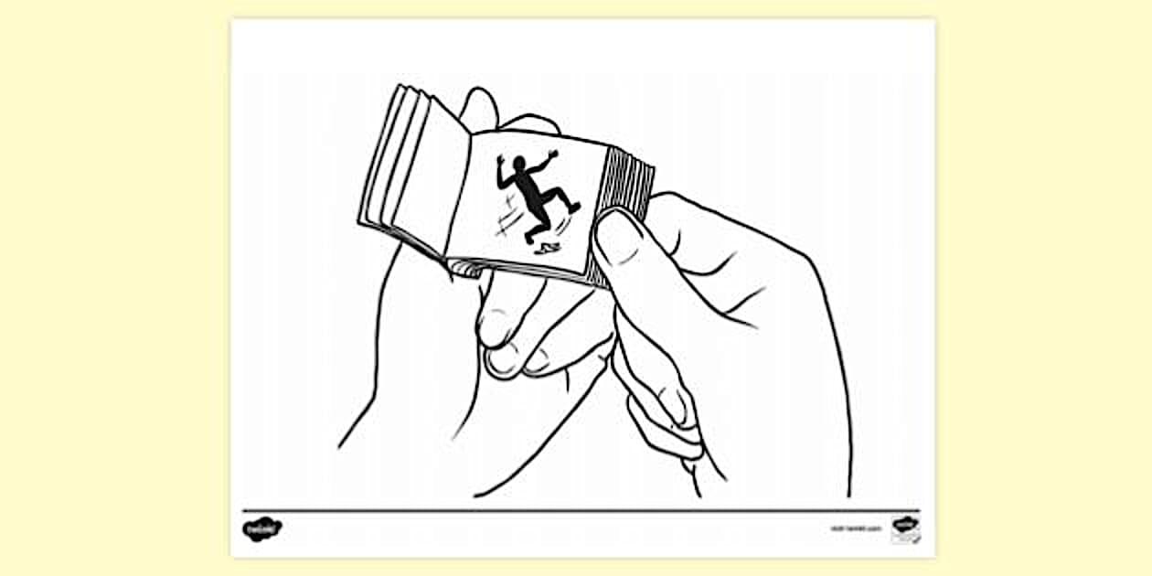 Flip Book Colouring | Colouring Sheets (teacher made)