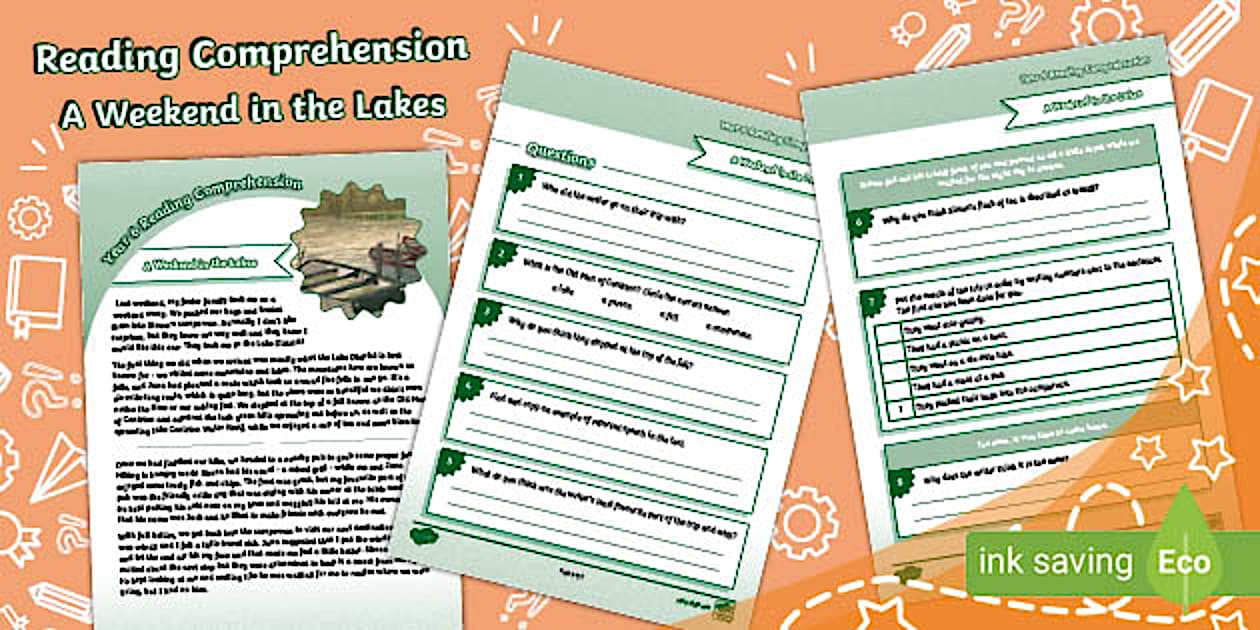 Year 6 Reading Comprehension - Recount (teacher made)