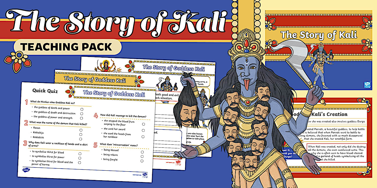Hindu God Kali Story | KS2 | Teaching Pack | Twinkl | KS1
