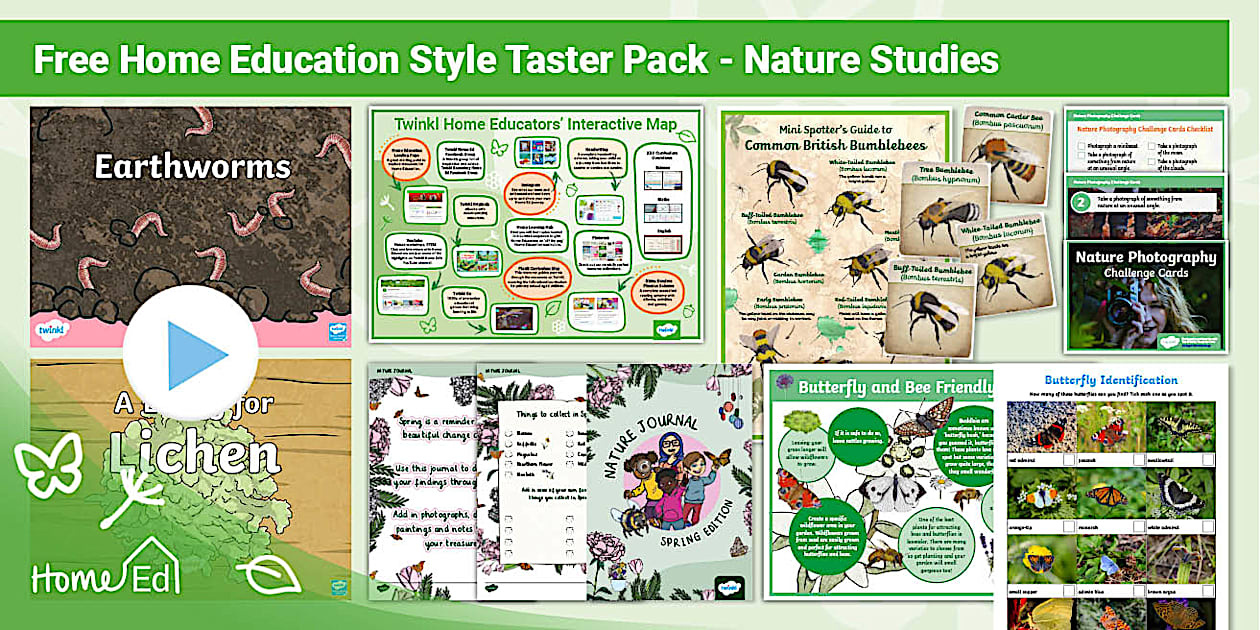 Home Education Style Taster Pack - Nature Studies - Twinkl
