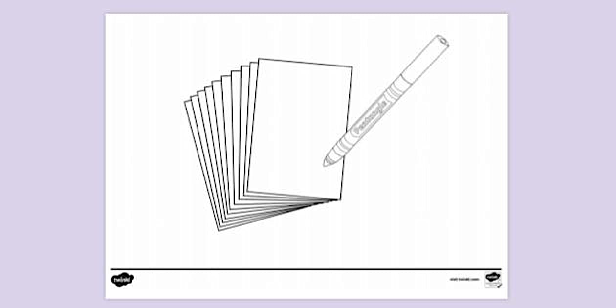 Crafts Colouring Page | Colouring Sheets (teacher made)