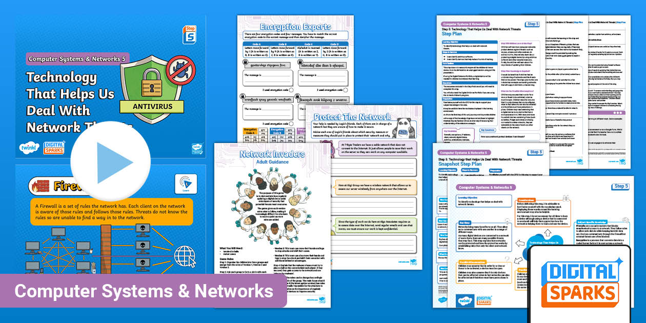 Digital Sparks: Computer Systems & Networks 5: Step 5