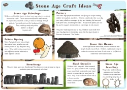 Stone Age Art & Craft Ideas - KS2 (teacher made)