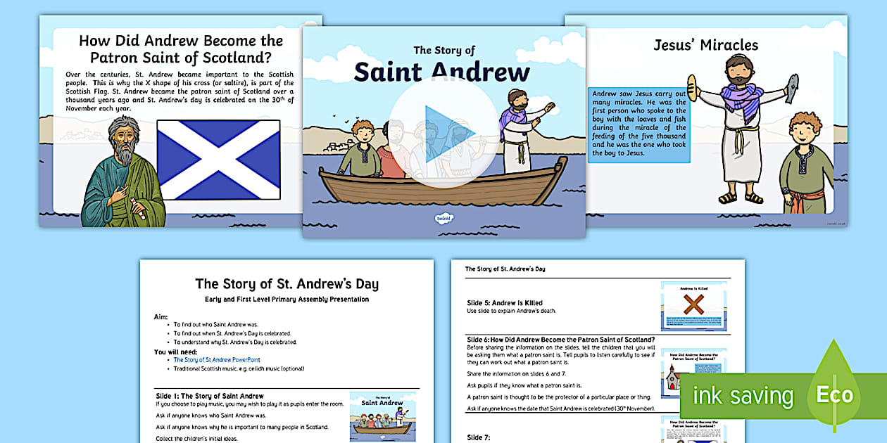 St Andrew’s Day Assembly PowerPoint Pack (Teacher-Made)