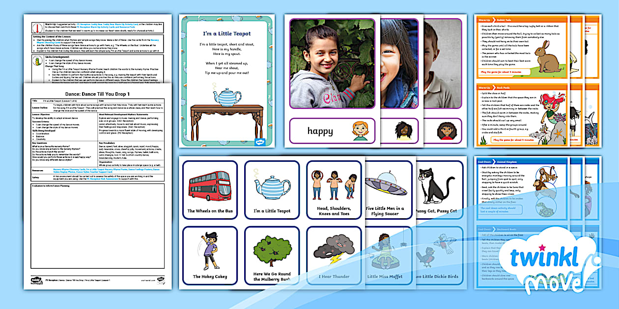 Twinkl Move PE I Reception Dance I Dance Till You Drop