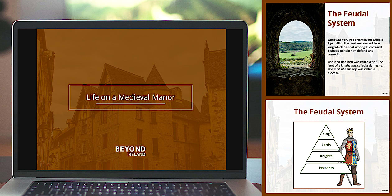 Life on a Medieval Manor PowerPoint (Teacher-Made) - Twinkl