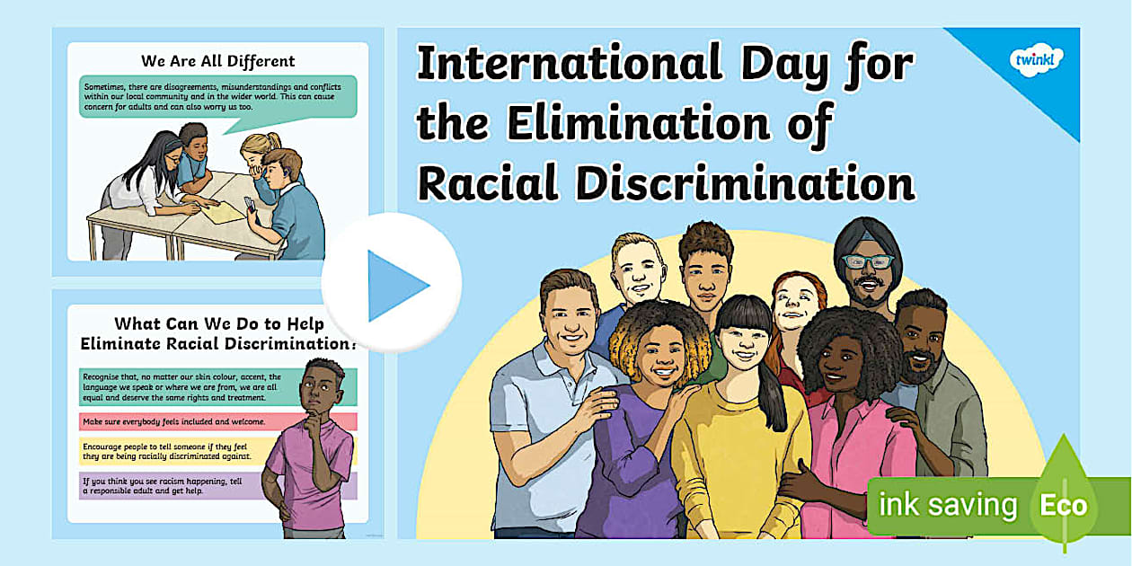 Elimination of Racial Discrimination KS2 PowerPoint - Twinkl