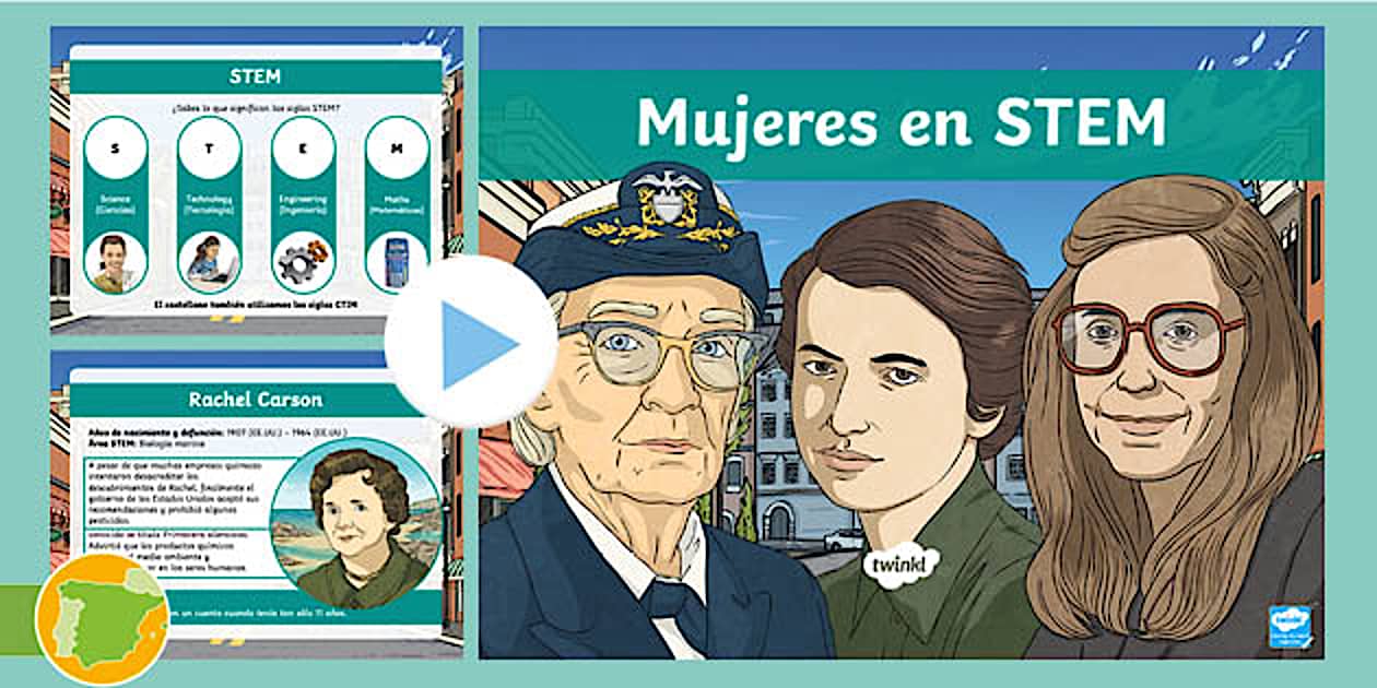 Presentación: Mujeres en STEM - Twinkl