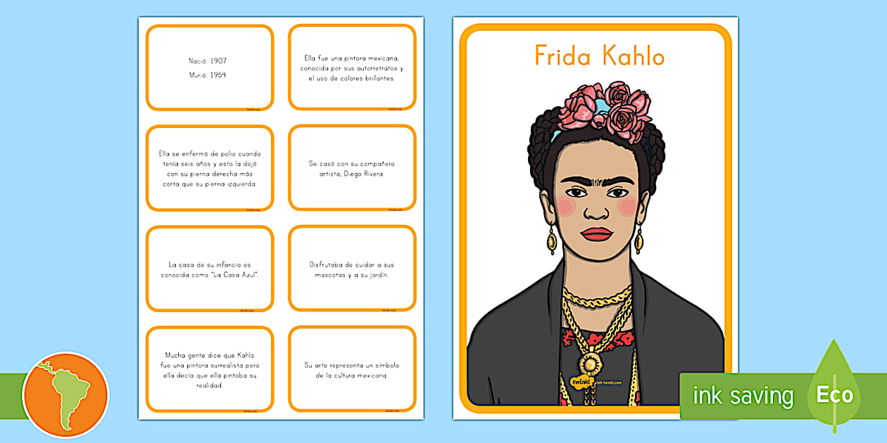 Pack: Frida Kahlo (teacher made) - Twinkl