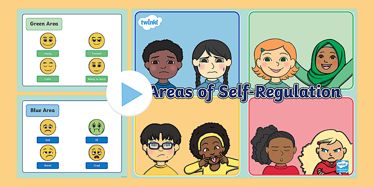 Self-Regulation PowerPoint | Areas of Regulation Lessons