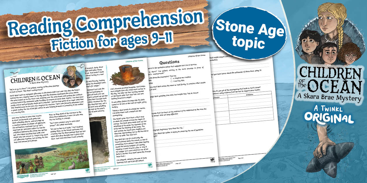 Stone Age Class Reader Reading Comprehension Ages 9-11