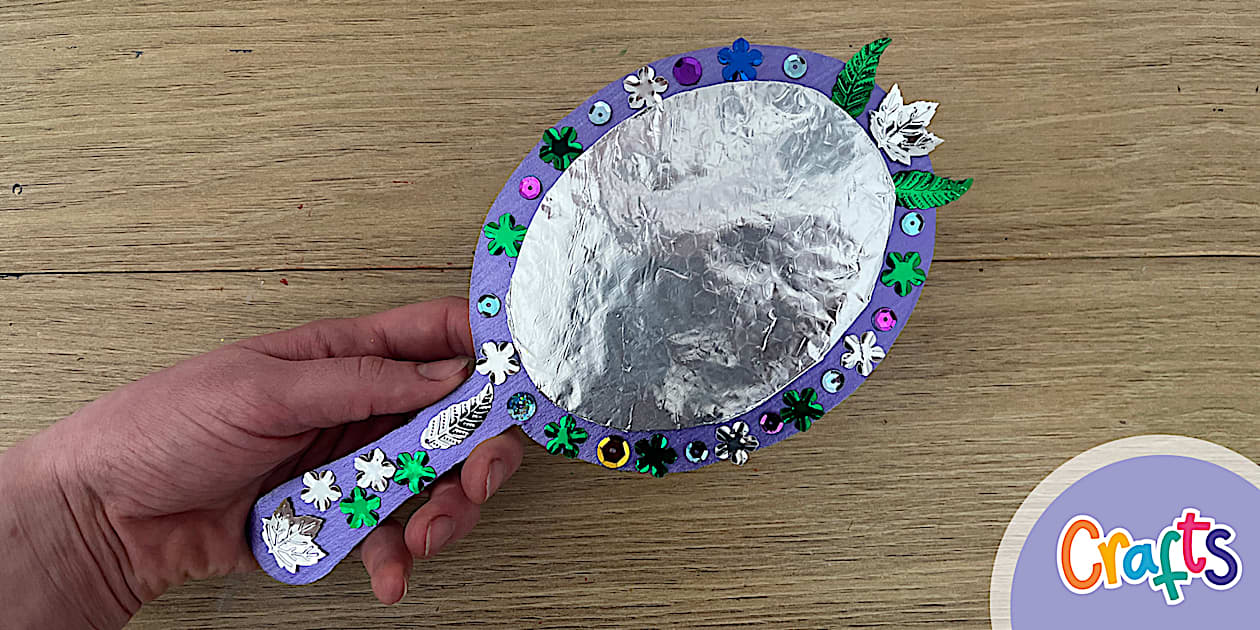 Magic Mirror Craft (teacher made) - Twinkl