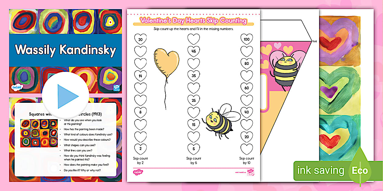 FREE! - Valentine's Day Primary Taster Pack - Grades K-3