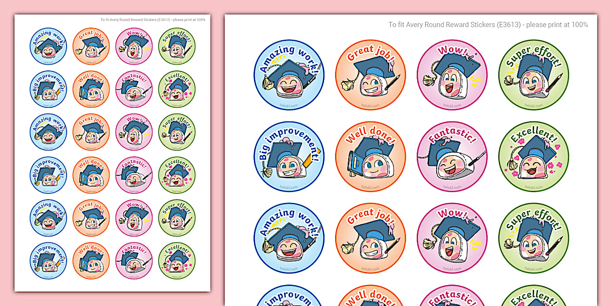 Northern Ireland Fifteen-Themed Classroom Reward Stickers