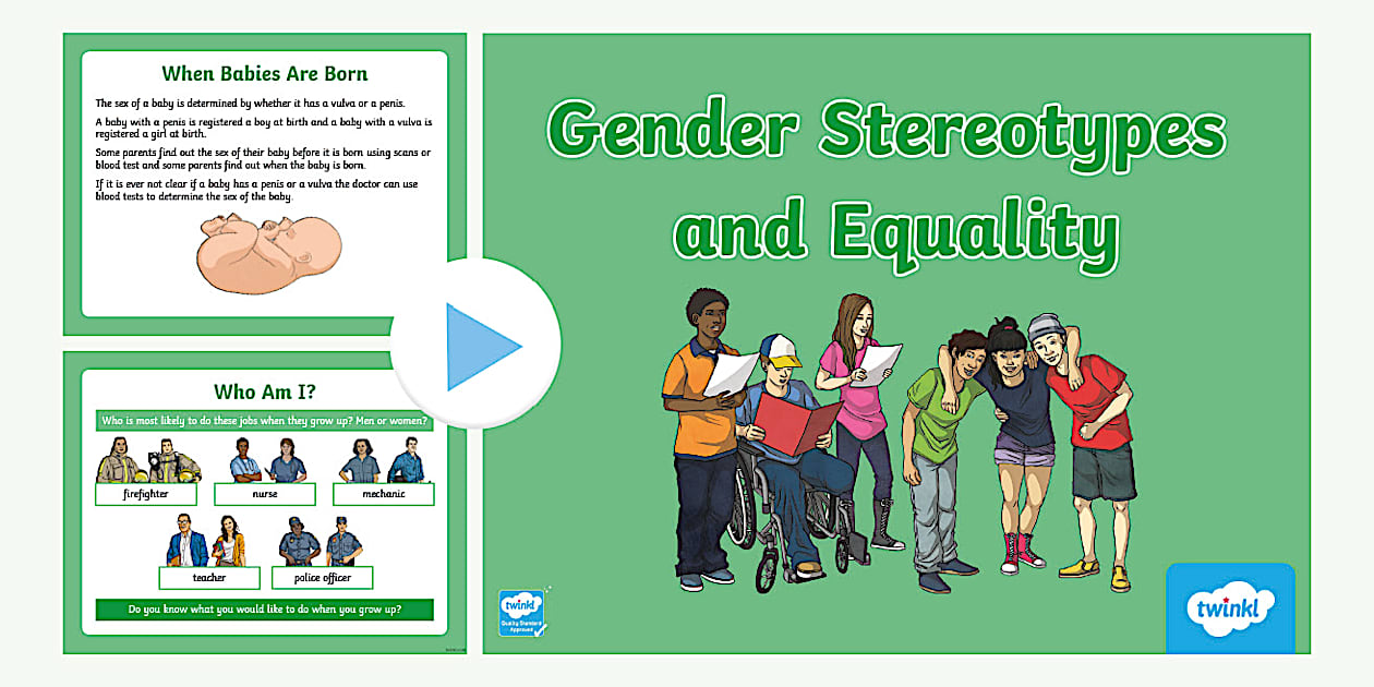 RSHP Gender Stereotypes and Equality PowerPoint - Twinkl