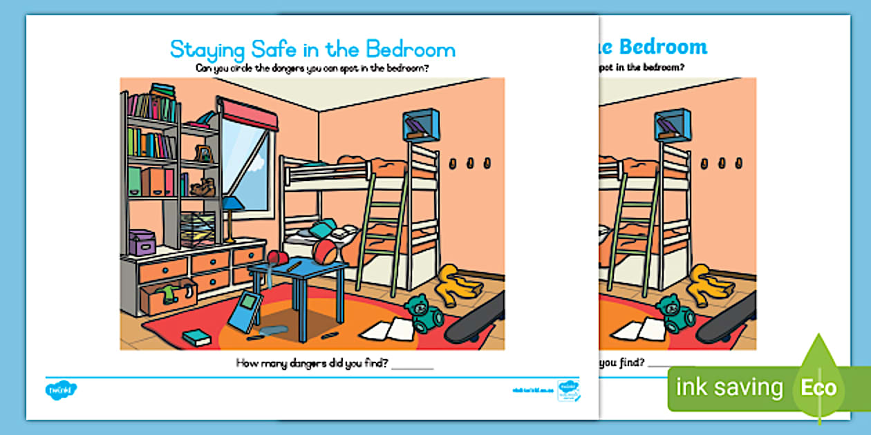 Life Skills Worksheet: Staying Safe in the Bedroom