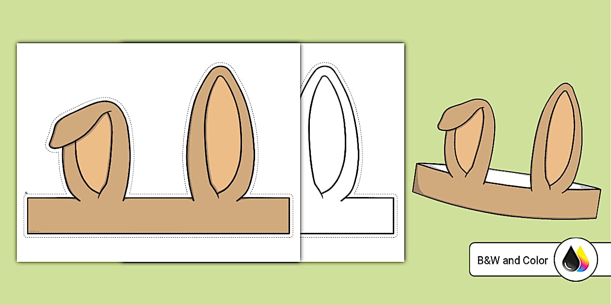 Bunny Headband | Fun Easter Animal Crafts | Twinkl USA