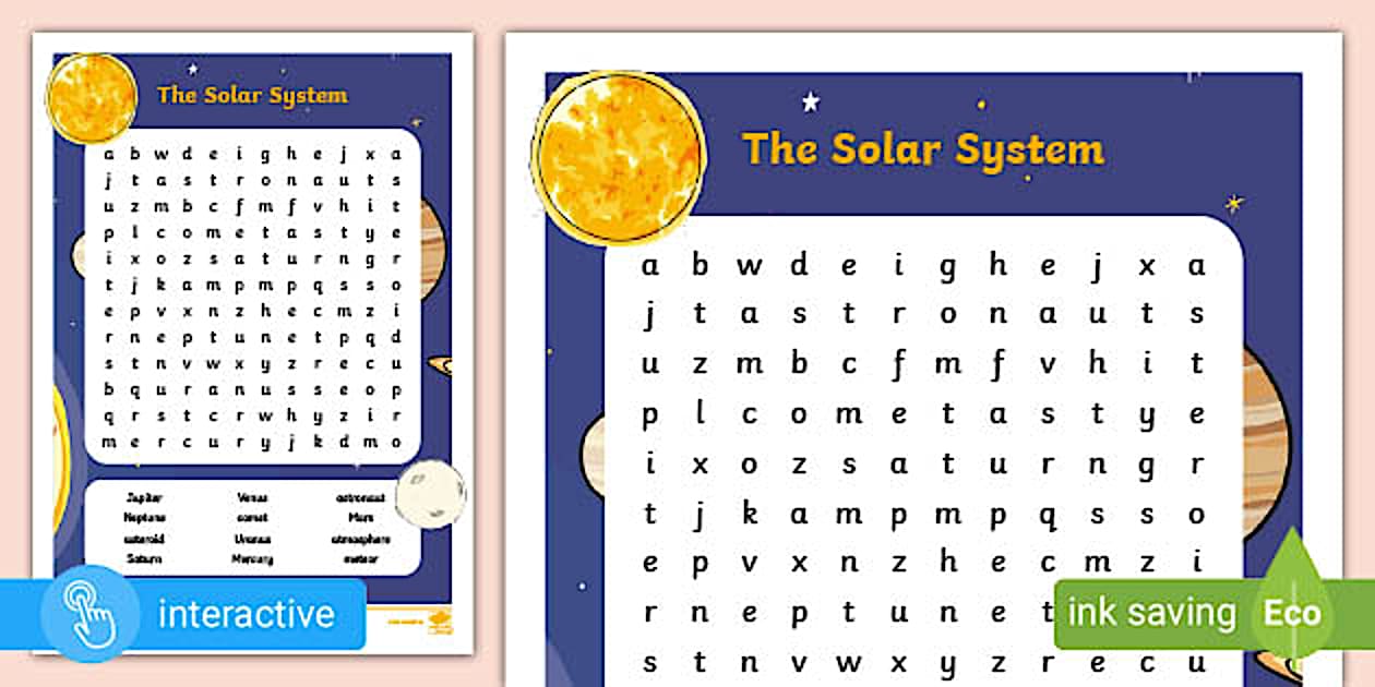 The Solar System (Teacher-Made) - Twinkl