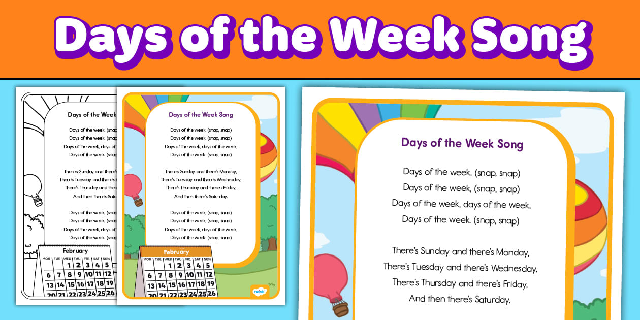 Days of the Week Song