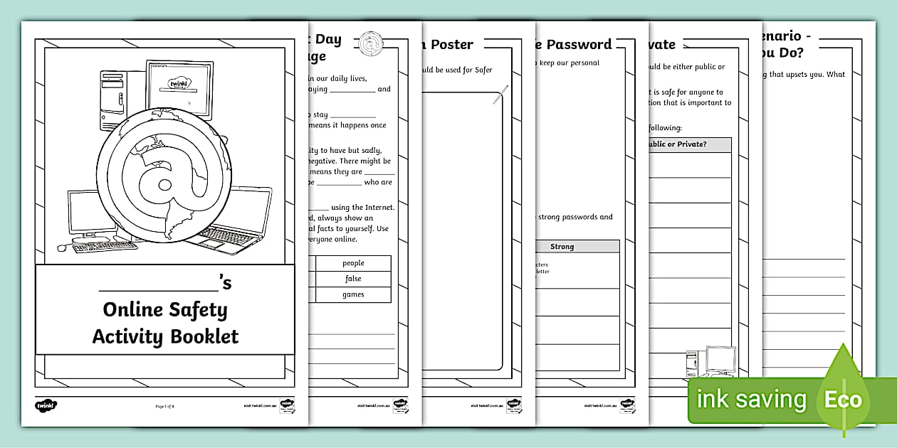 Safer Internet Day Activity Booklet | Twinkl (teacher made)