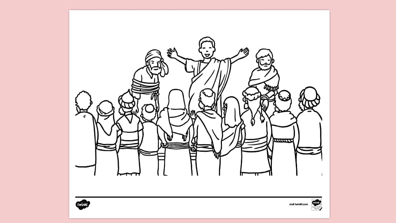 Followers Colouring | Colouring Sheets (teacher made)
