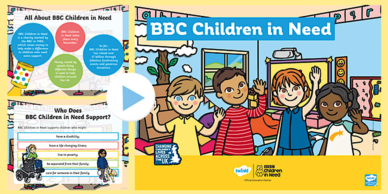 FREE! - BBC Children in Need Presentation - Primary Resource