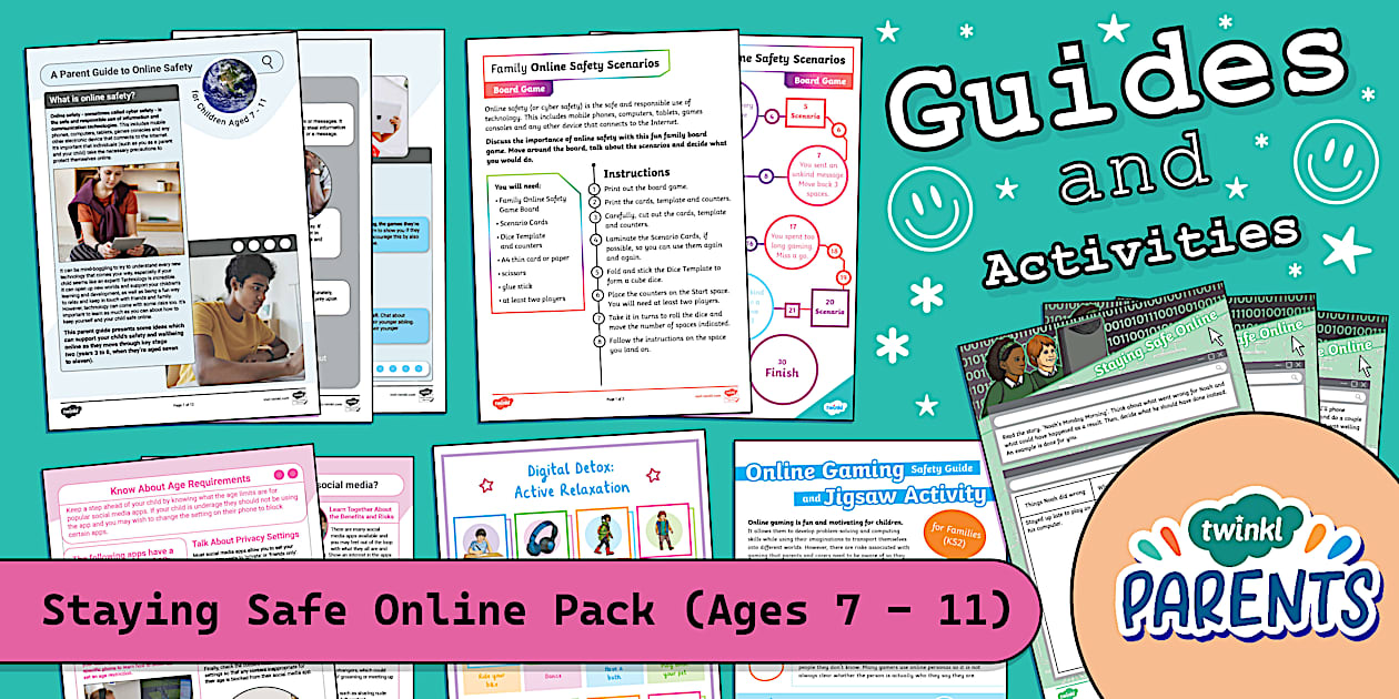 Online Safety Pack for Ages 7-11