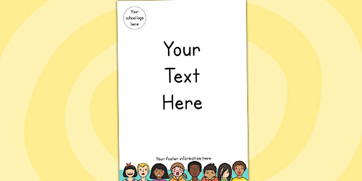 Ourselves Editable Themed Letter Home Letter Header - writing aid