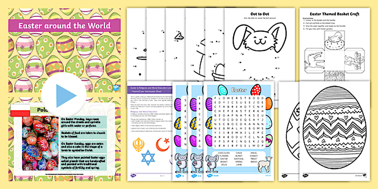 Early Level P1 Catholic RME Home Learning Pack 2 - Twinkl