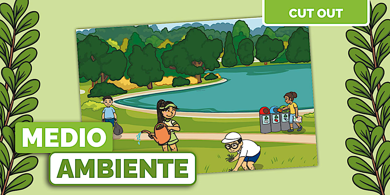 Dibujo del medio ambiente para niños | Twinkl