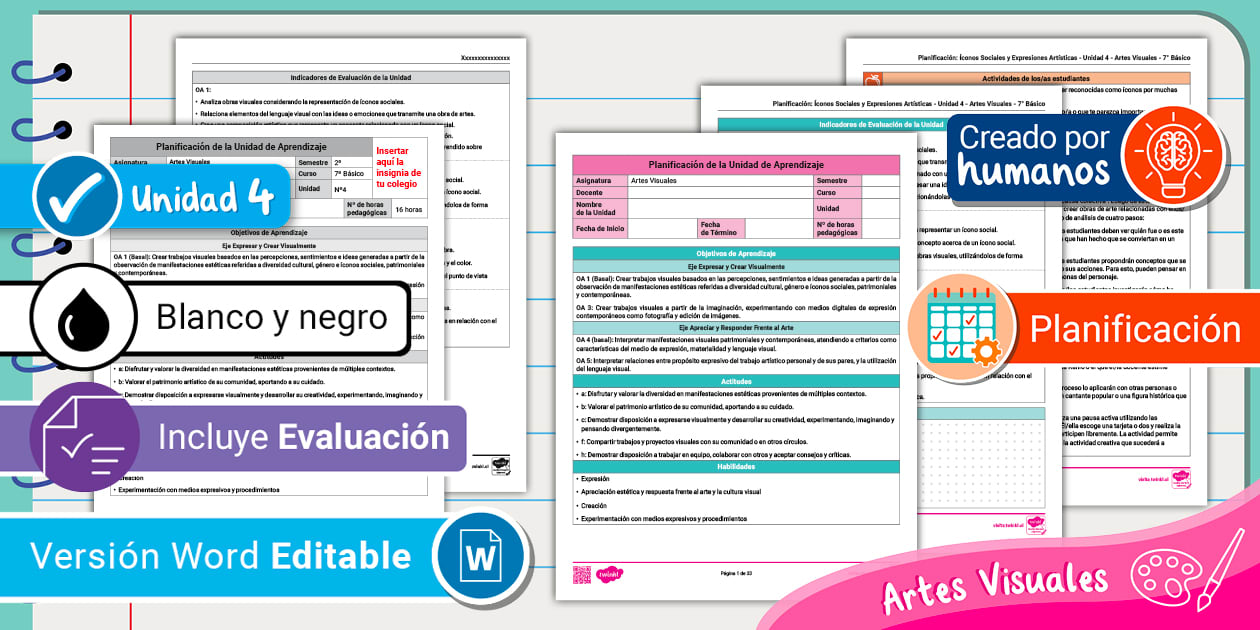 Unidad 4 | Artes Visuales | Íconos Sociales y Fotomontaje