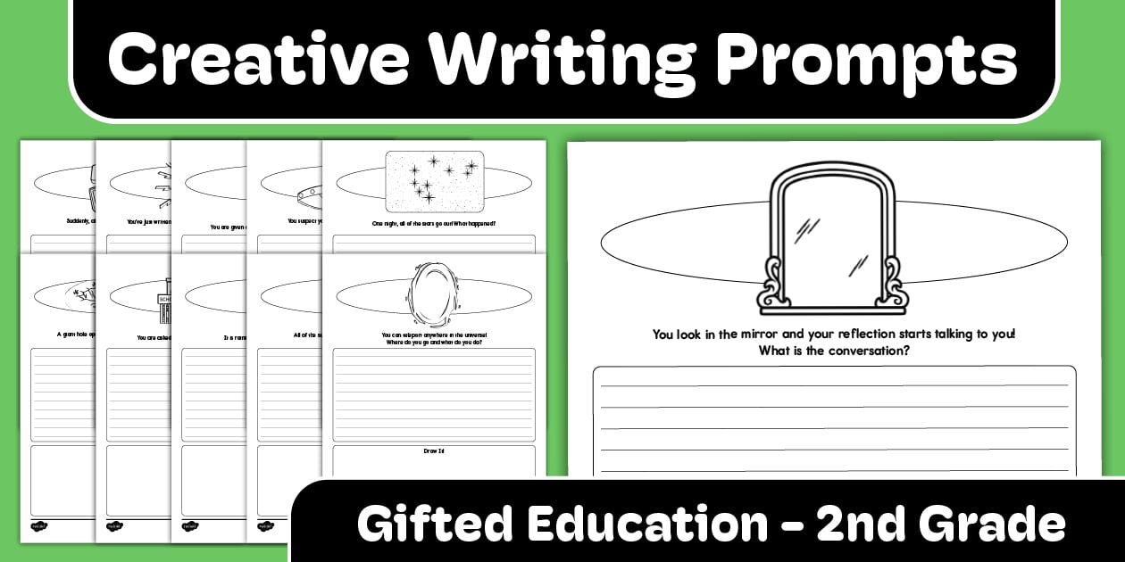 Creative Writing Prompts for Gifted Education | Second Grade