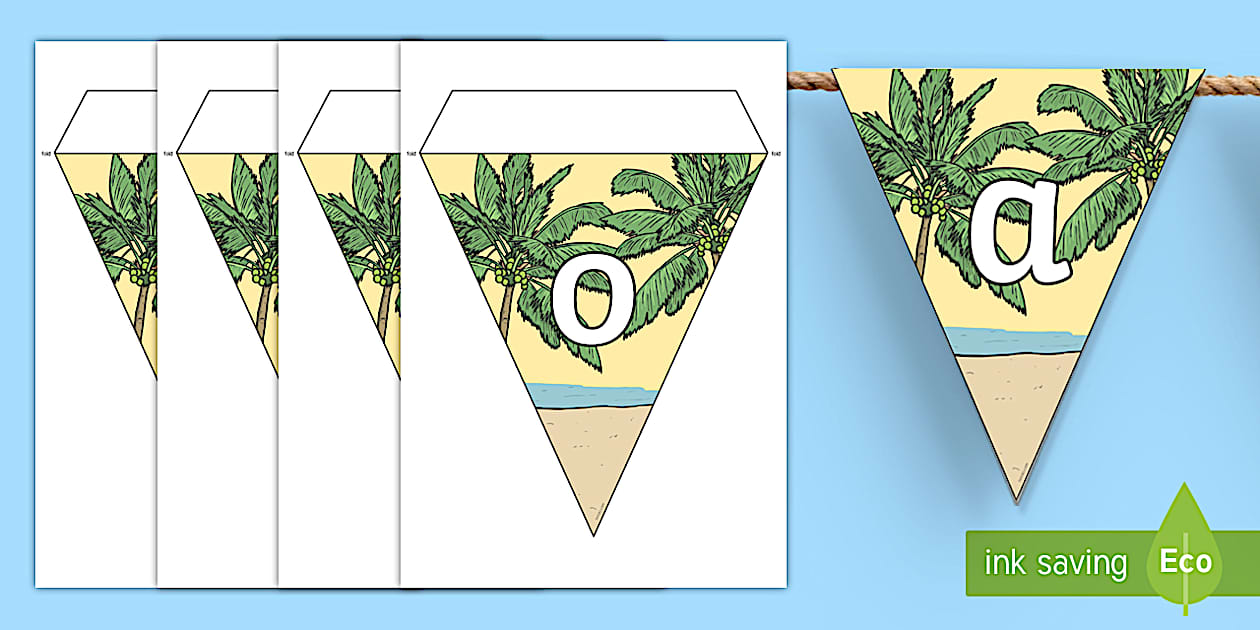 Samoa Language Week Display Bunting (Teacher-Made) - Twinkl