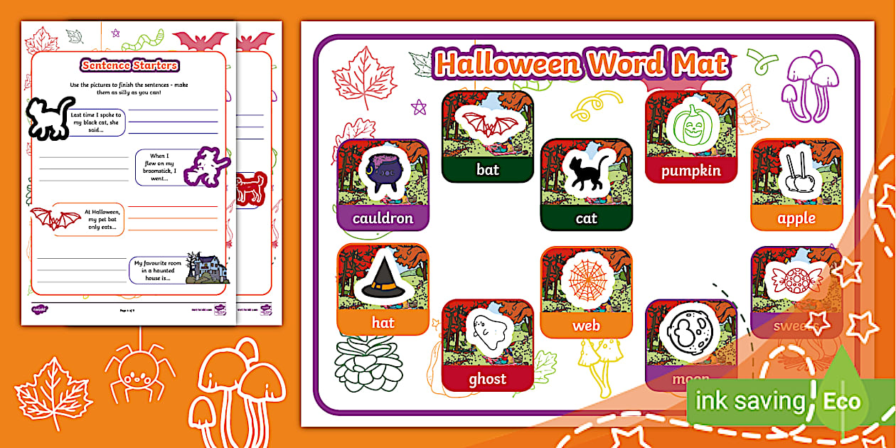 Encouraging Early Writing at Home: Halloween Writing Prompts