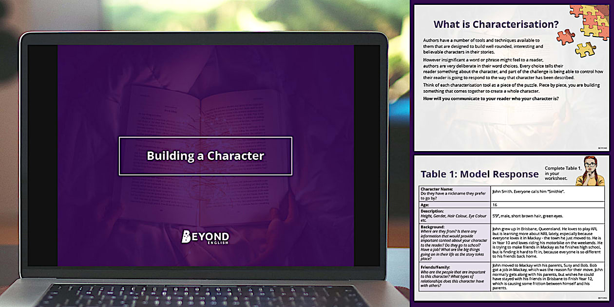 Building a Character PowerPoint (Teacher-Made) - Twinkl