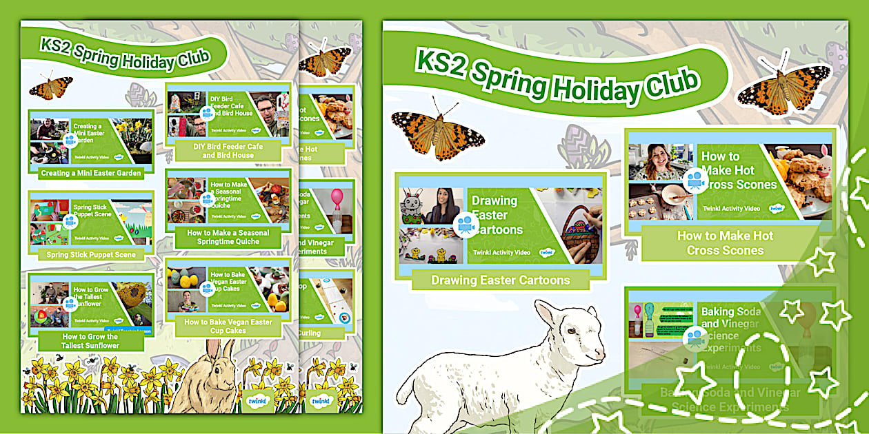 KS2 Spring Holiday Club Resources (teacher made) - Twinkl