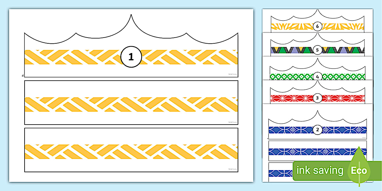 👉 Numbered Crowns (teacher made) - Twinkl