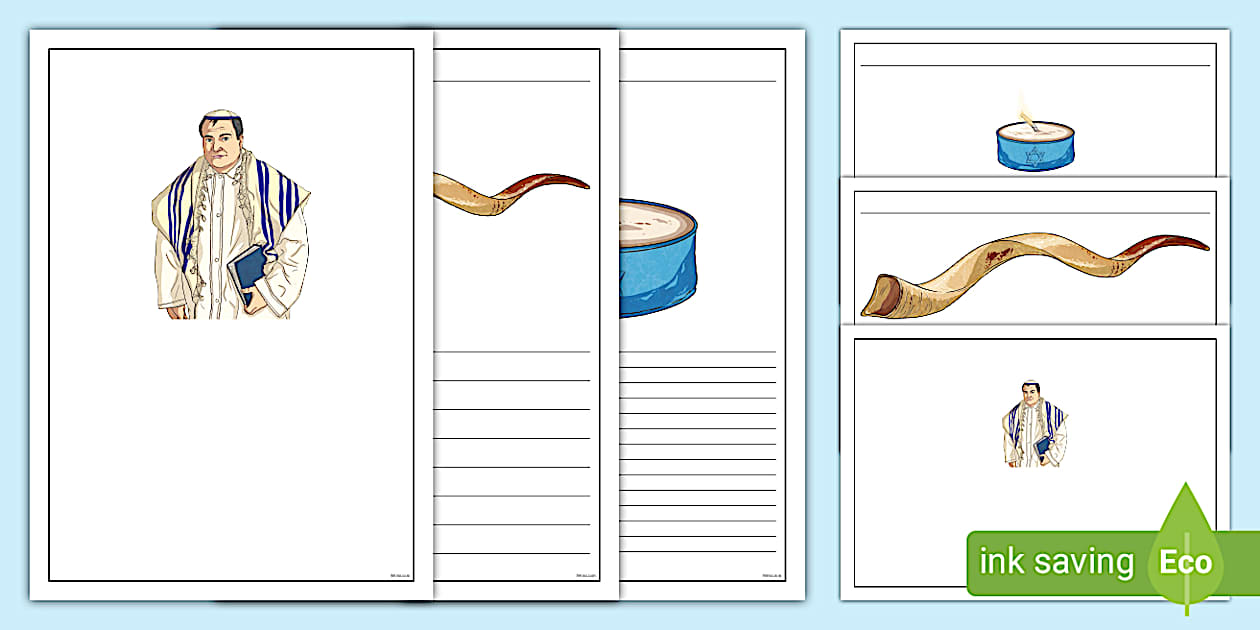 Yom Kippur Writing Frames (teacher made) - Twinkl