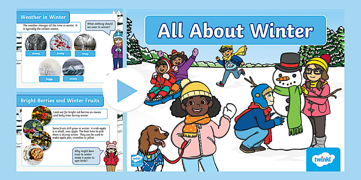 EYFS All About Winter PowerPoint | Twinkl (teacher made)