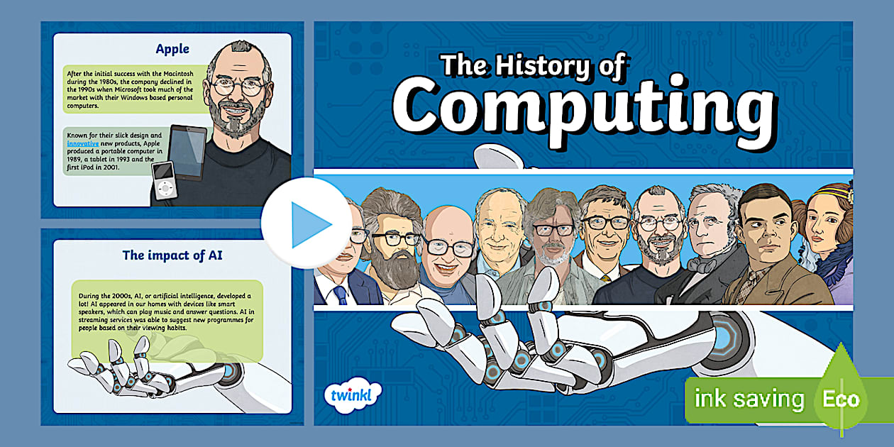 KS2 History of Computing PowerPoint - Twinkl UK - Computing